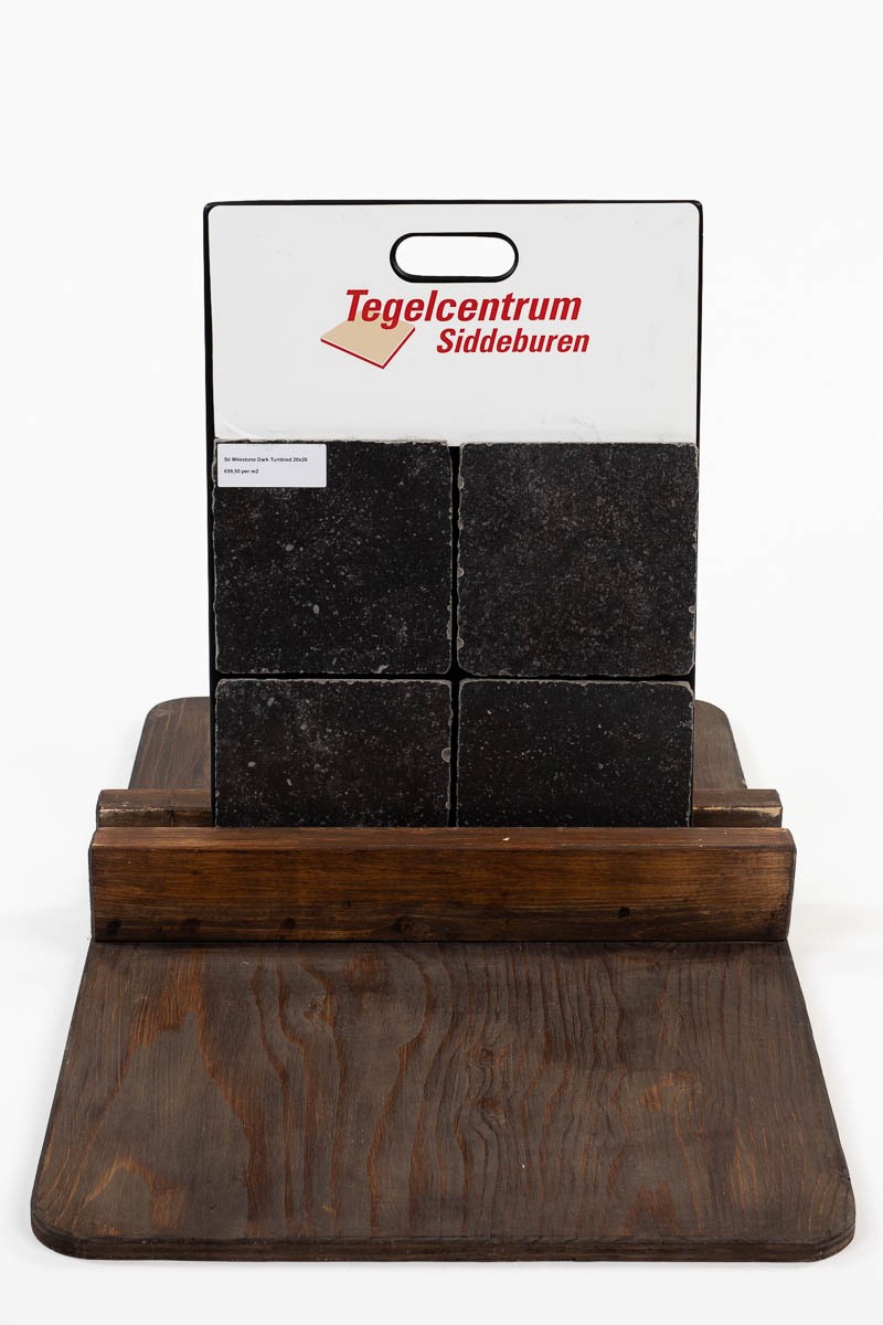 Sil Milestone Dark Tumbled - Tegelcentrum Siddeburen
